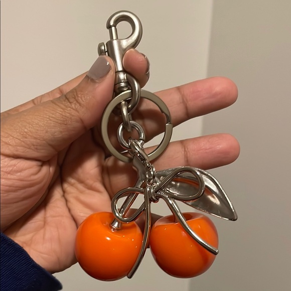 Accessories | Orange Cherry 2pc Keychain | Poshmark